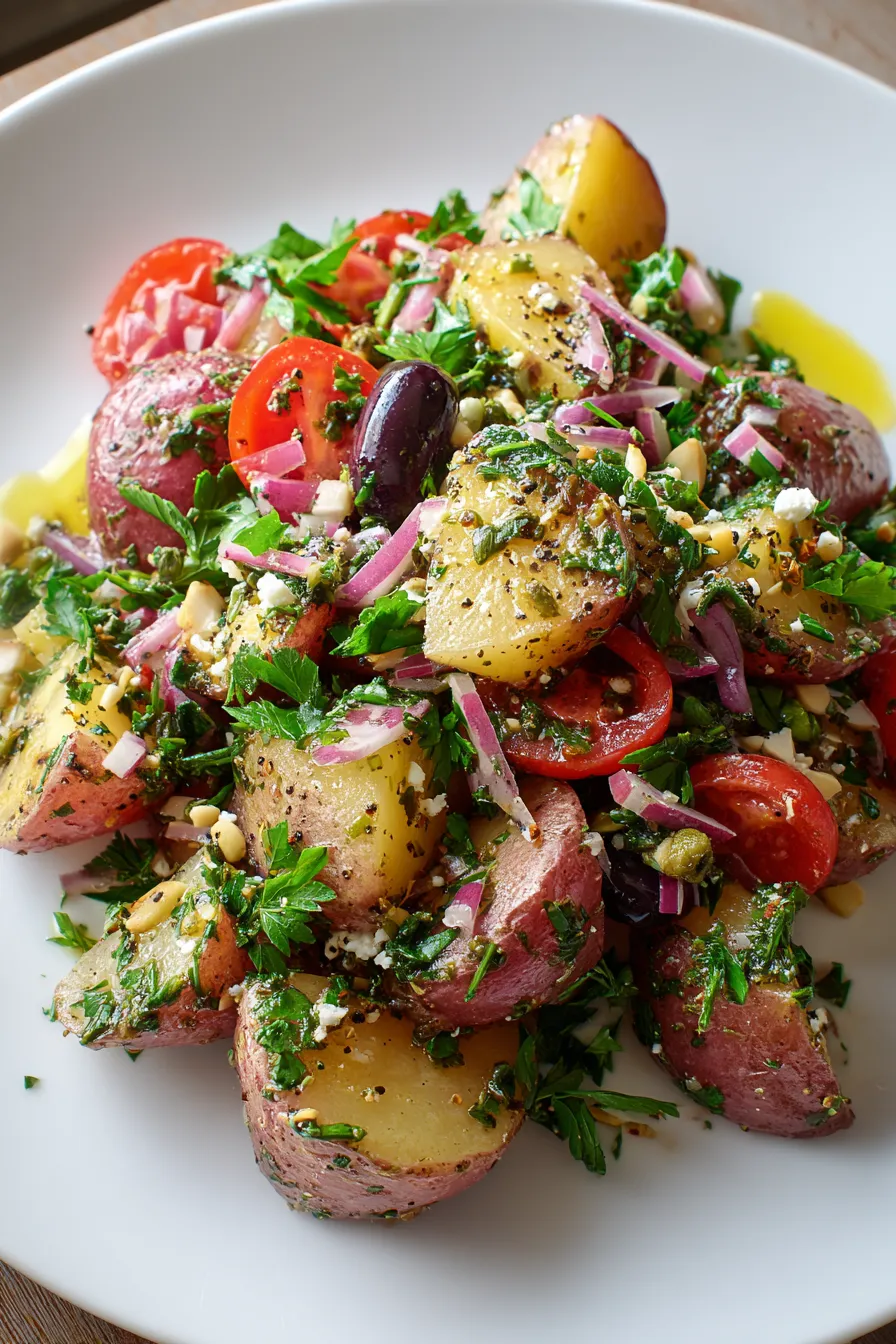 Mediterranean Potato Salad – Cooking With Laura
