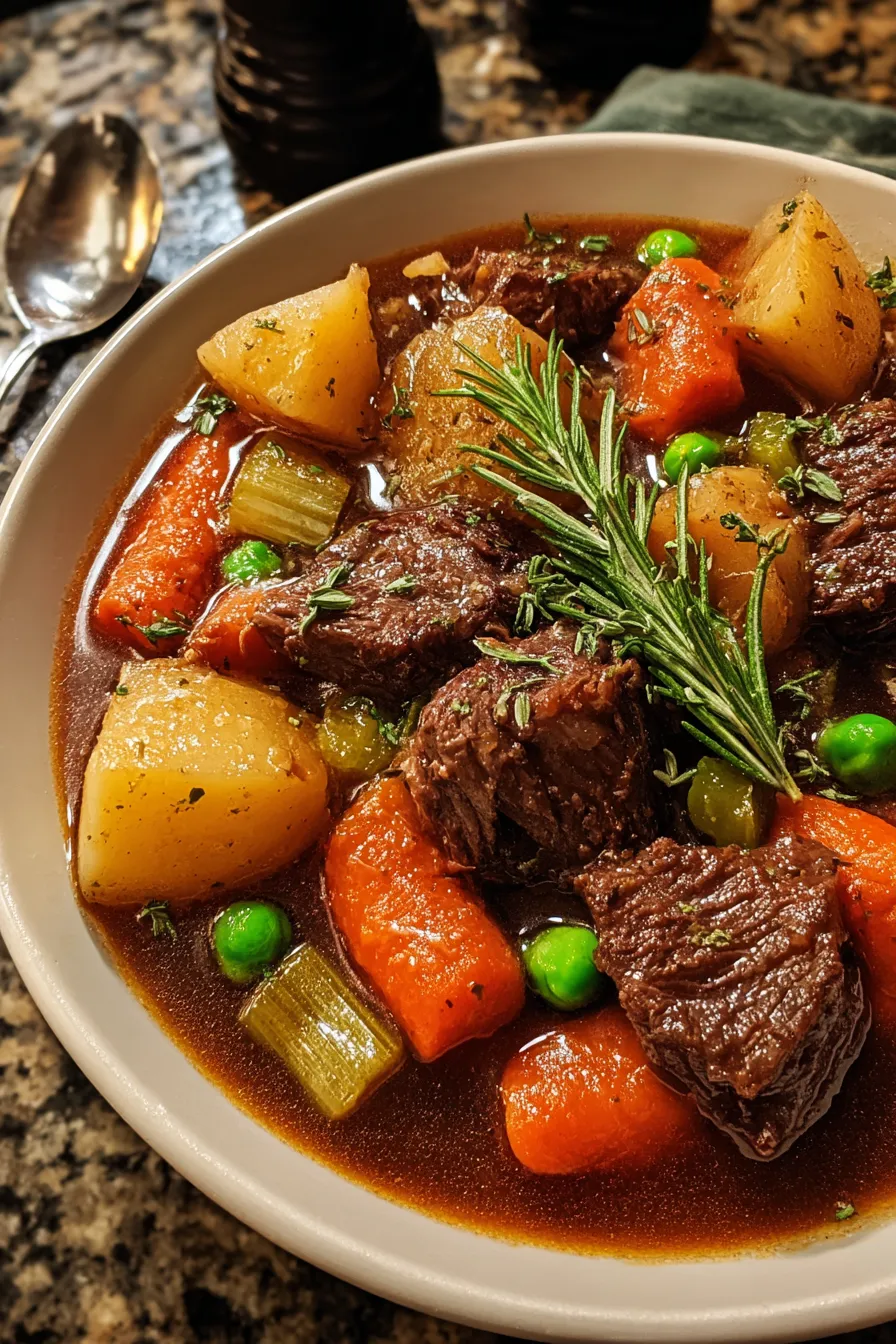 Hearty Crock Pot Beef Stew – Cooking With Laura