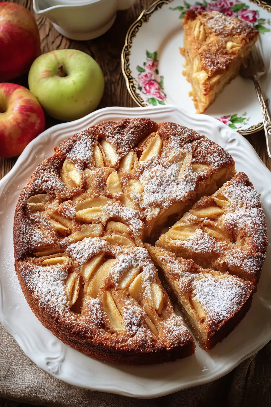 Mom’s Apple Cake – Cooking With Laura
