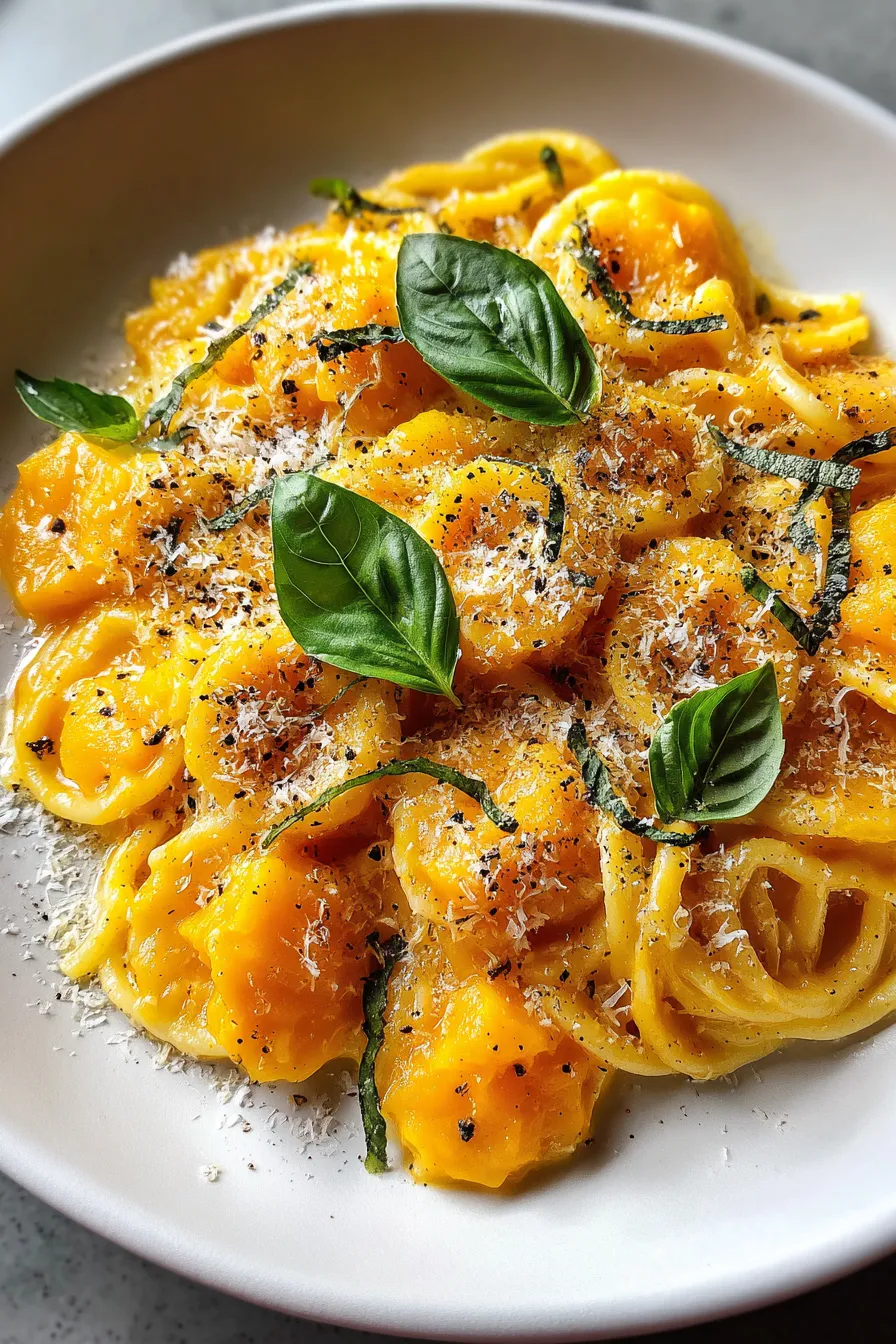 Butternut Squash Pasta Sauce – Cooking With Laura