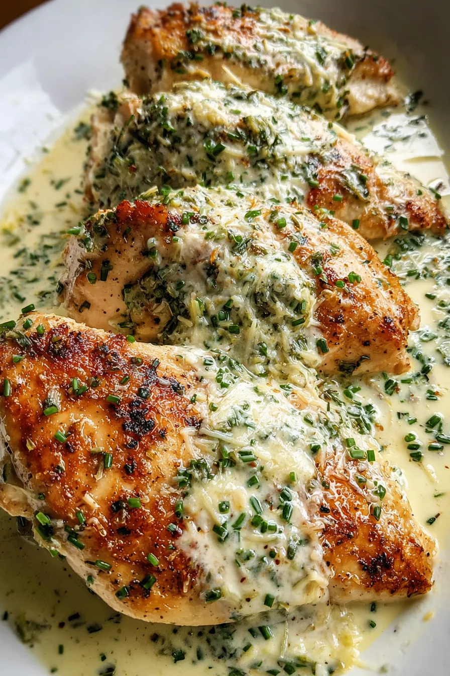 Creamy Chive Chicken – Cooking With Laura