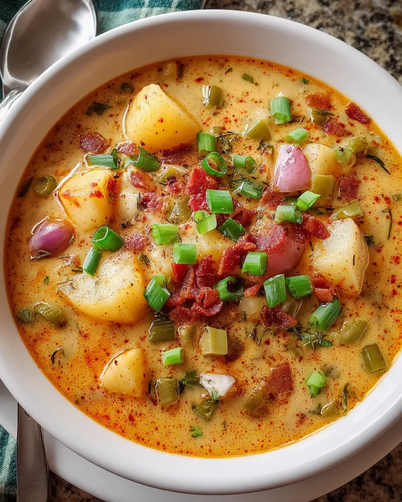 Cajun Potato Soup – Cooking With Laura