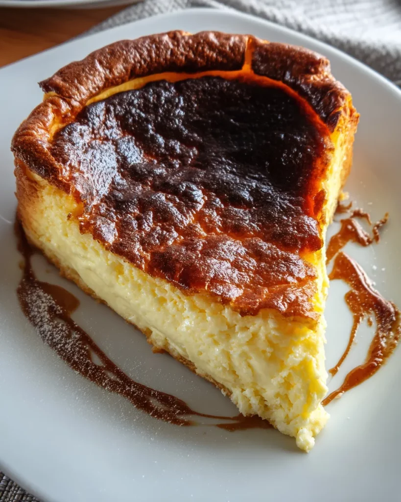 Burnt Basque Cheesecake – Cooking With Laura