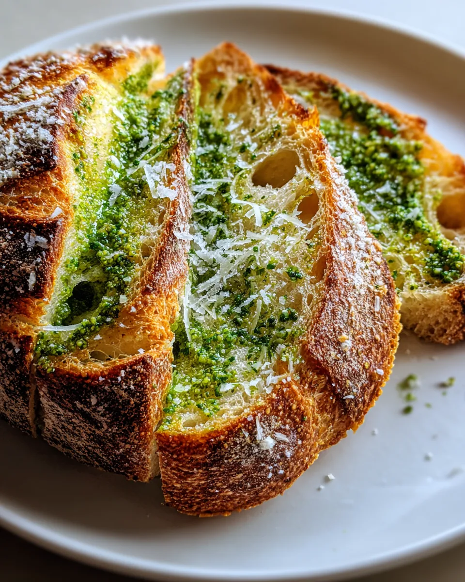 Pesto Parmesan Sourdough – Cooking With Laura