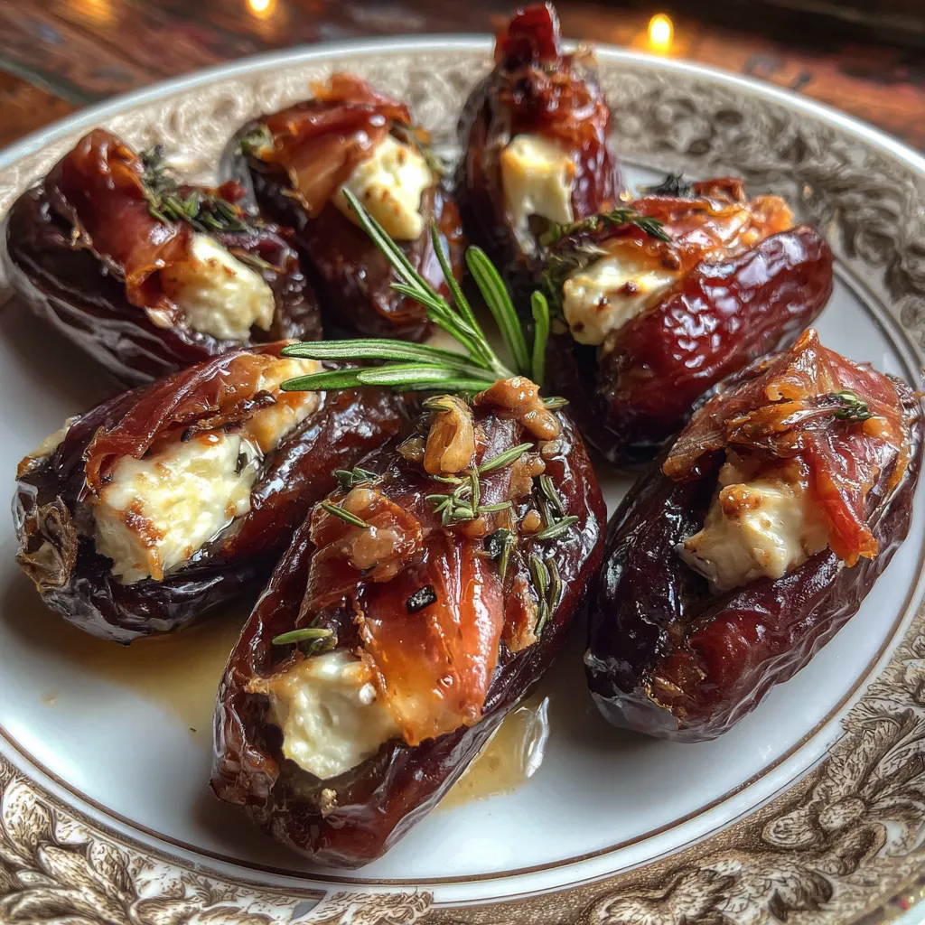 Air Fryer Brie Stuffed Dates – Cooking With Laura