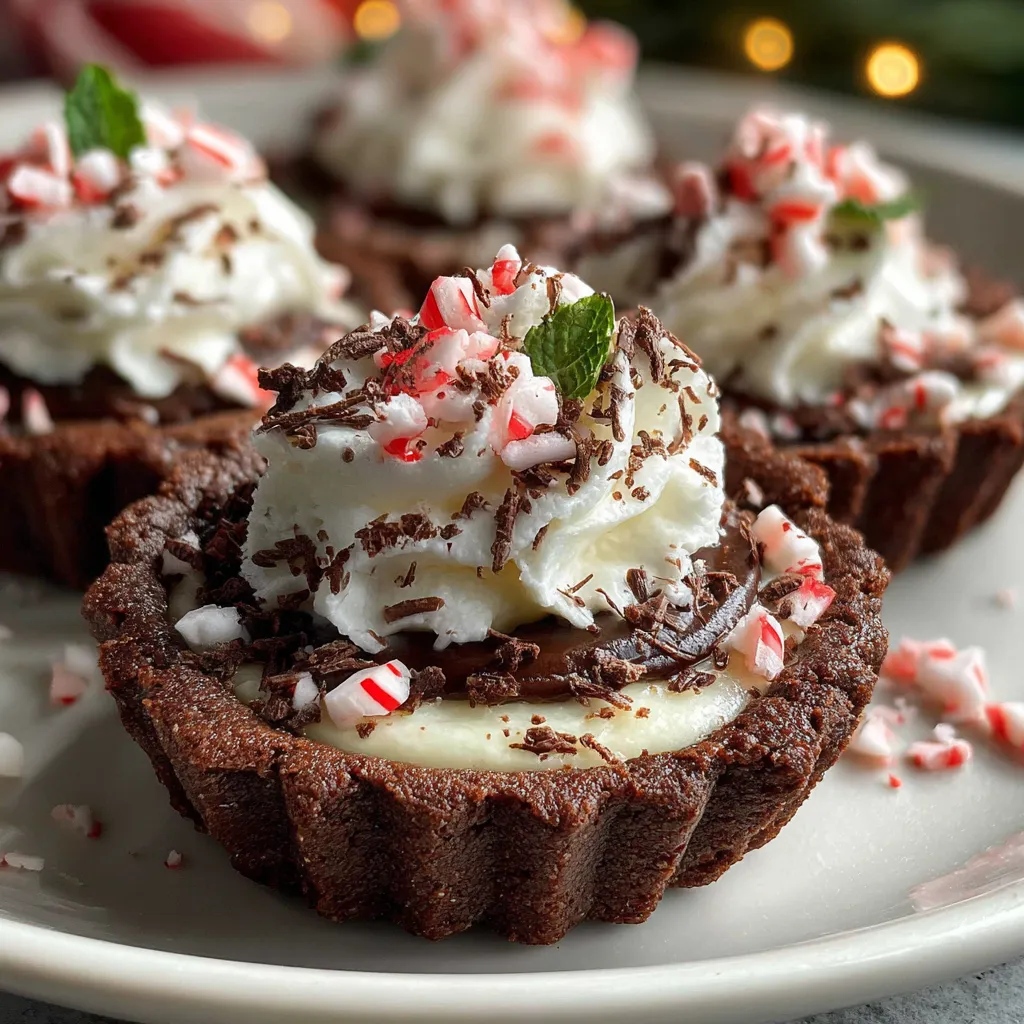 Chocolate Peppermint Cookie Cups with Cheesecake Filling – Cooking With ...