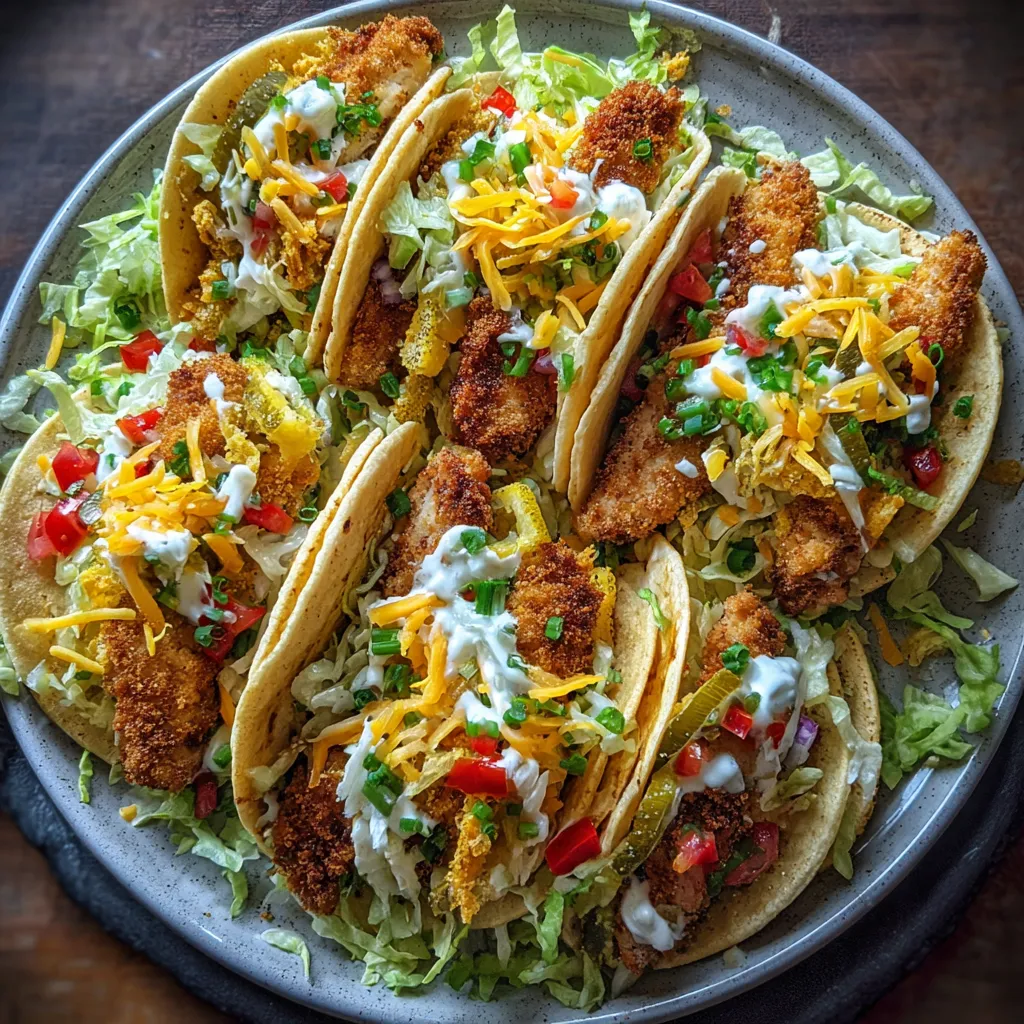Dill Pickle Ranch Chicken Tacos with Crispy Cheese Lace – Cooking With ...