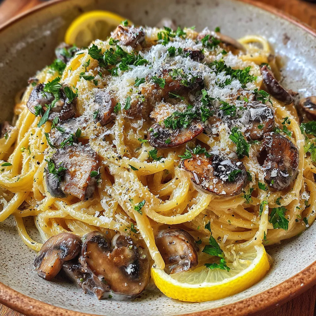 Creamy Brown Butter Mushroom Pasta – Cooking With Laura