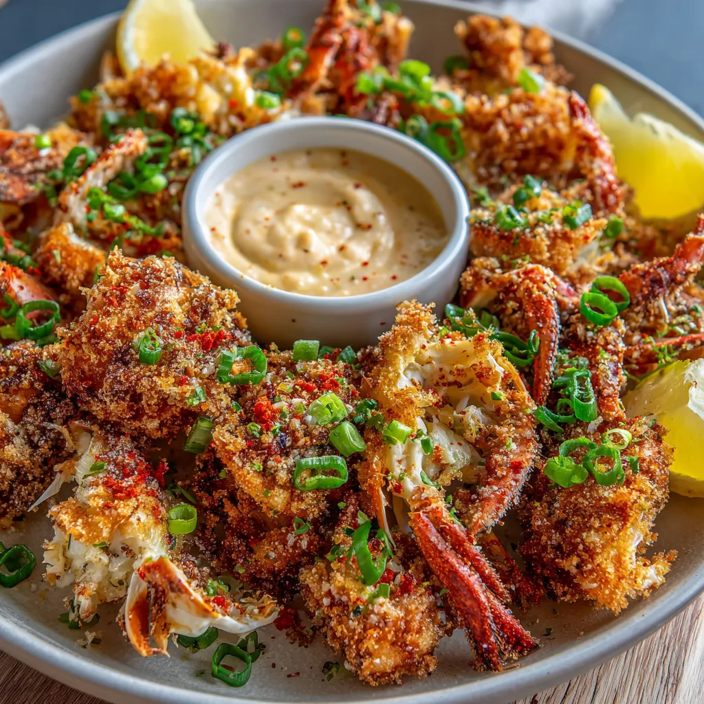 Crispy Spicy Crab Crunchies with Zesty Aioli – Cooking With Laura