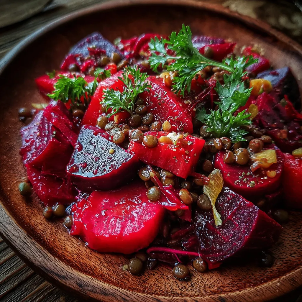 Rote Bete Linsen Salat – Cooking With Laura