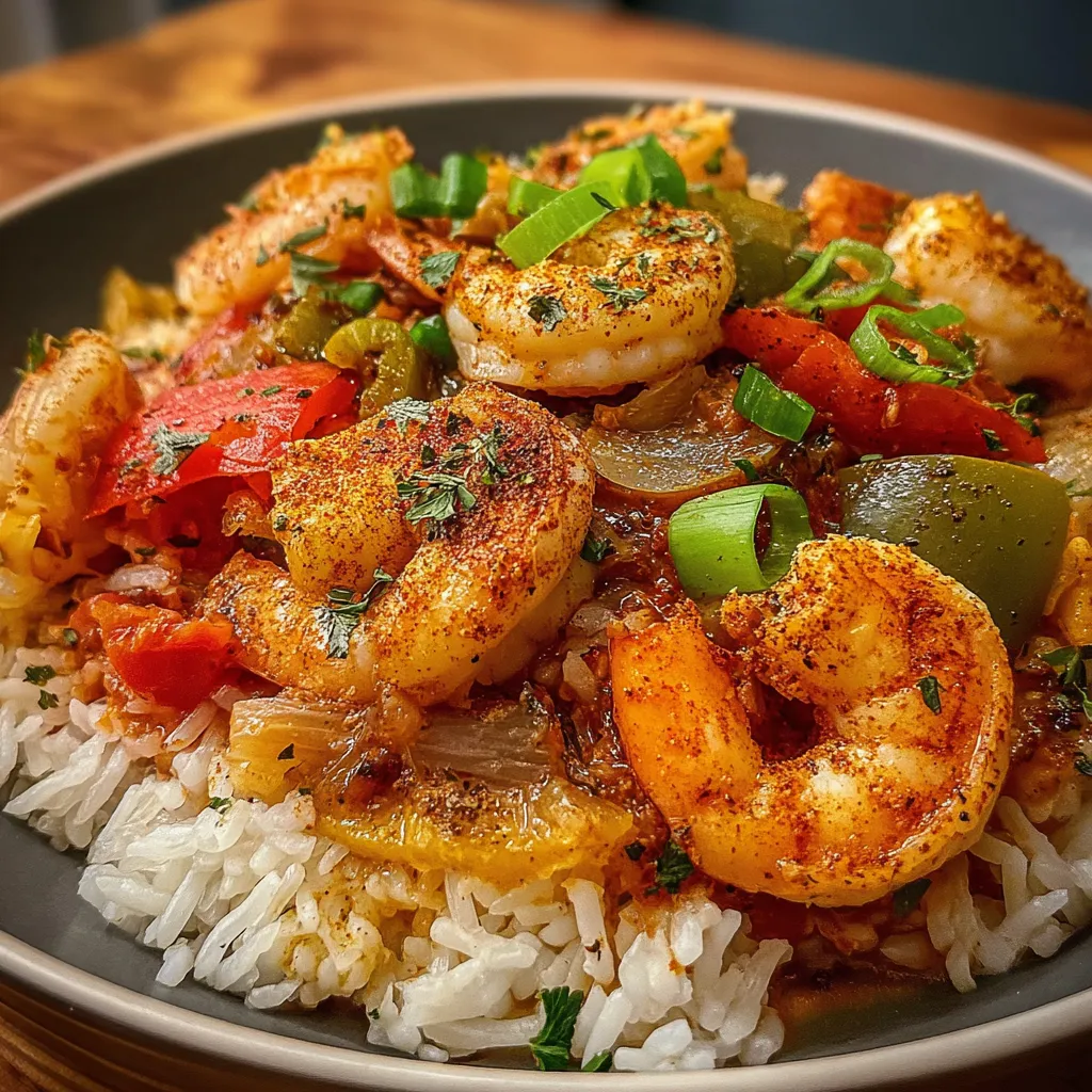 Cajun Shrimp and Rice Skillet – Cooking With Laura