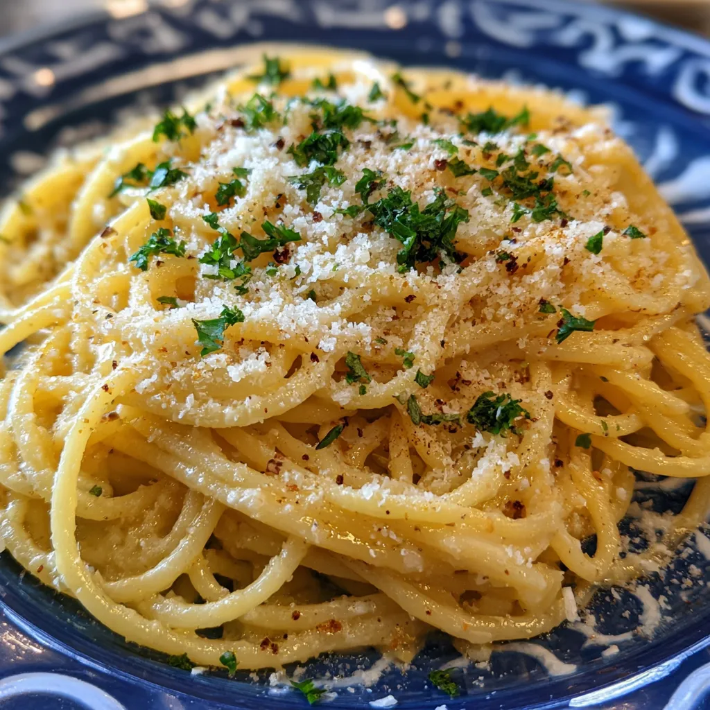 Creamy Garlic Parmesan Pasta – Cooking With Laura