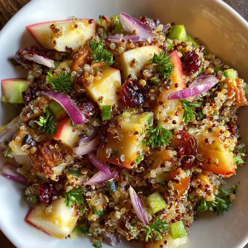 Apple Quinoa Salad – Cooking With Laura